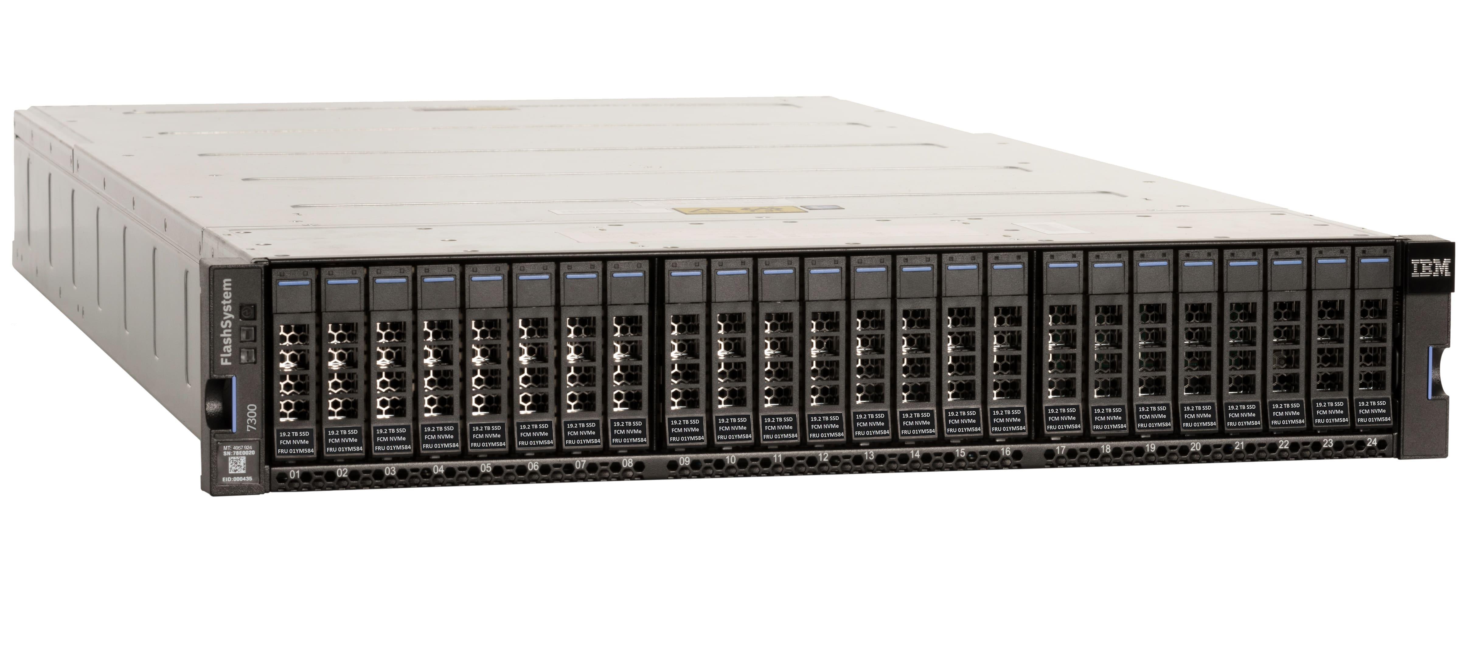 IBM FlashSystem 7300 NVMe Control Enclosure 13x 19.2 TB 5Yr | 4657-924 ...
