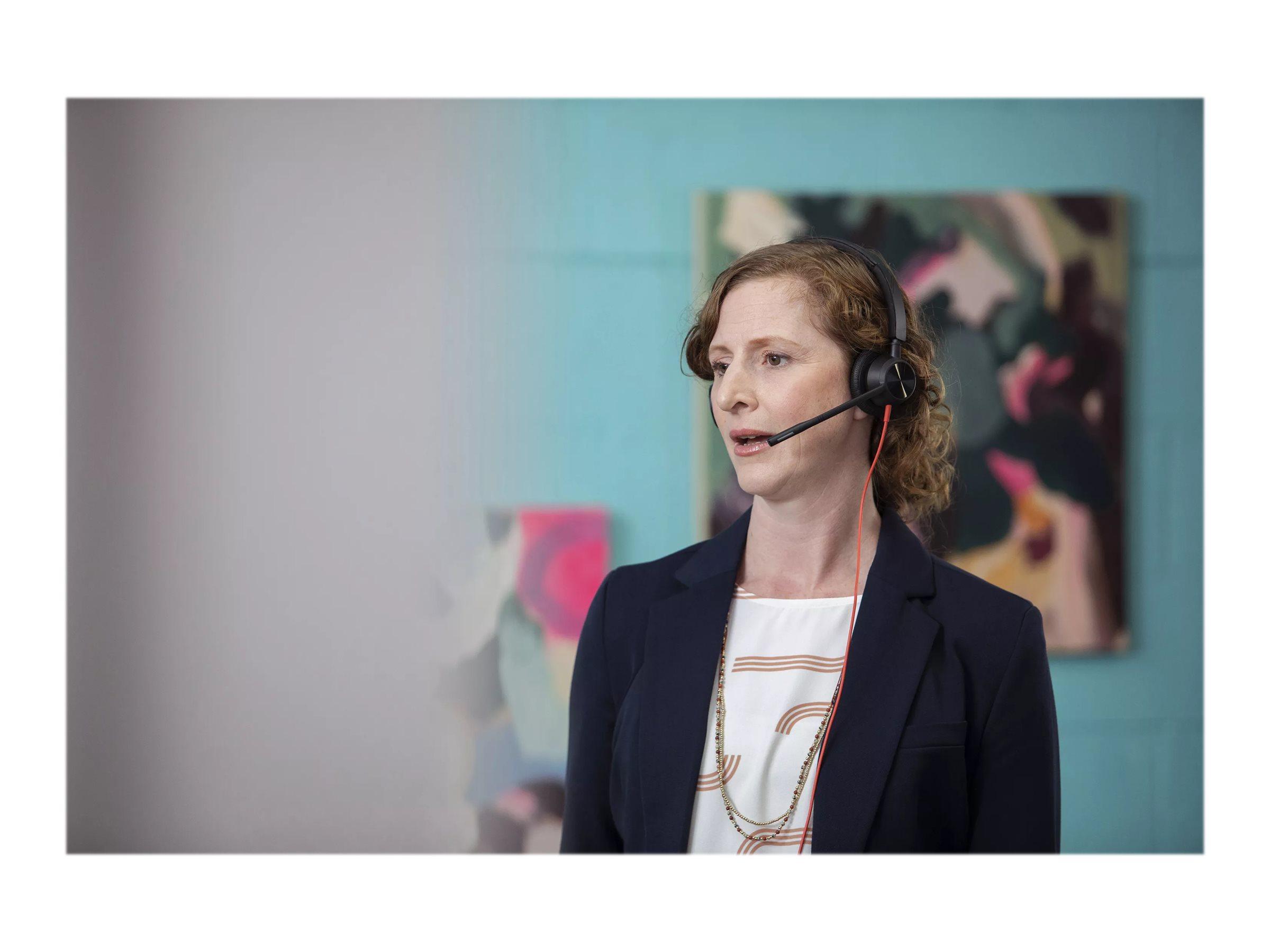 HP Poly Blackwire 3320 Stereo Microsoft Teams Certified USB-C Headset ...